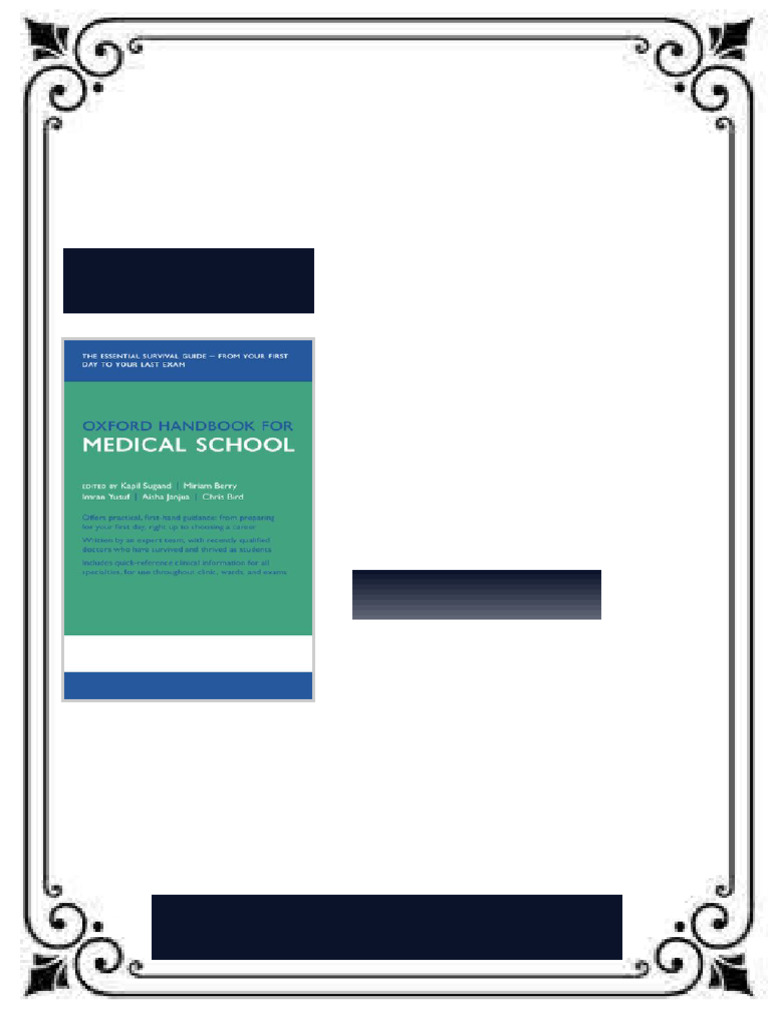 Oxford Handbook for Medical School 1st Edition Kapil Sugand eBook ...