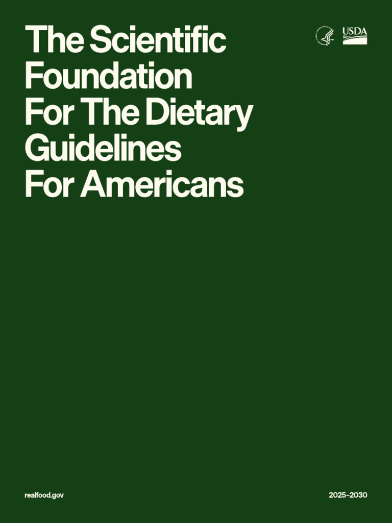 Scientific Report 1.8.26 | PDF | Healthy Diet | Fat