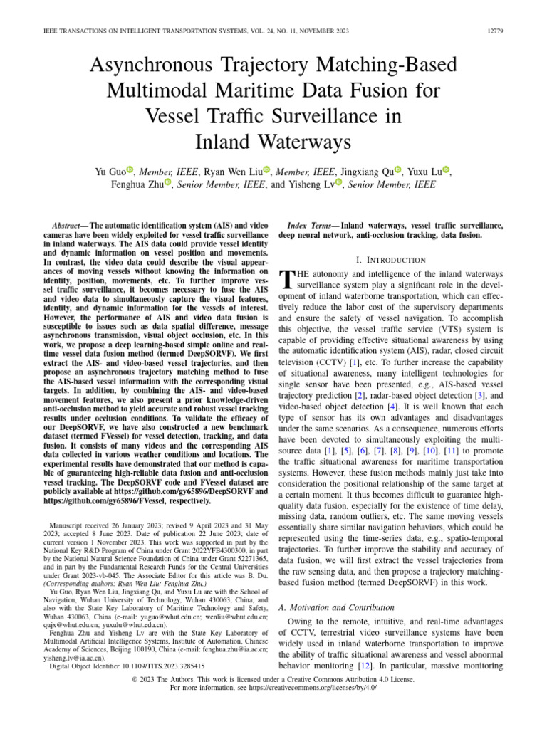 Asynchronous Trajectory Matching Based Multimodal Maritime Data Fusion
