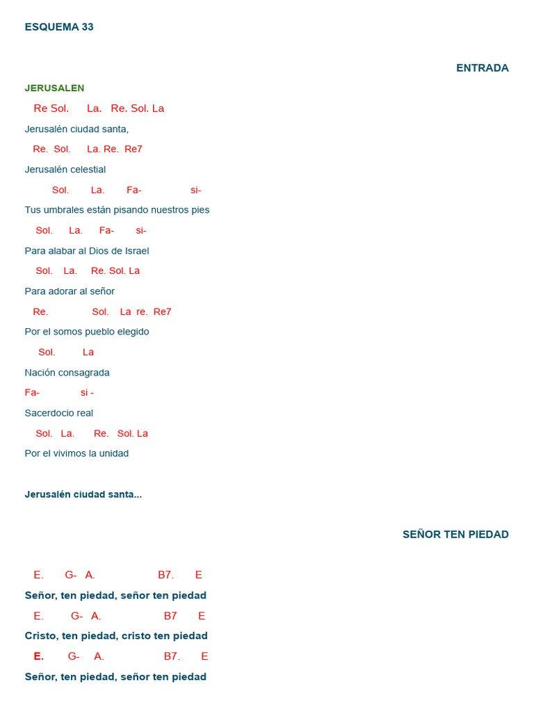 Letras de Canto Religioso y Oraciones | PDF | Cristo (título) | Teología