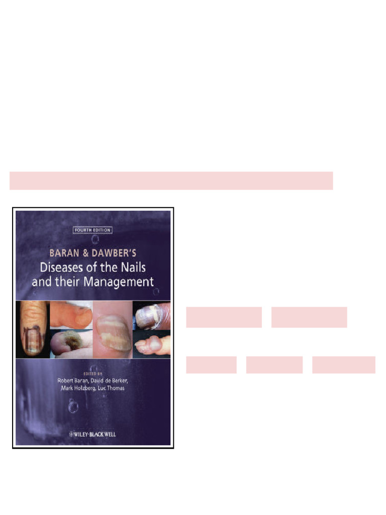 (Ebook) Baran & Dawber's Diseases of the Nails and their Management by ...