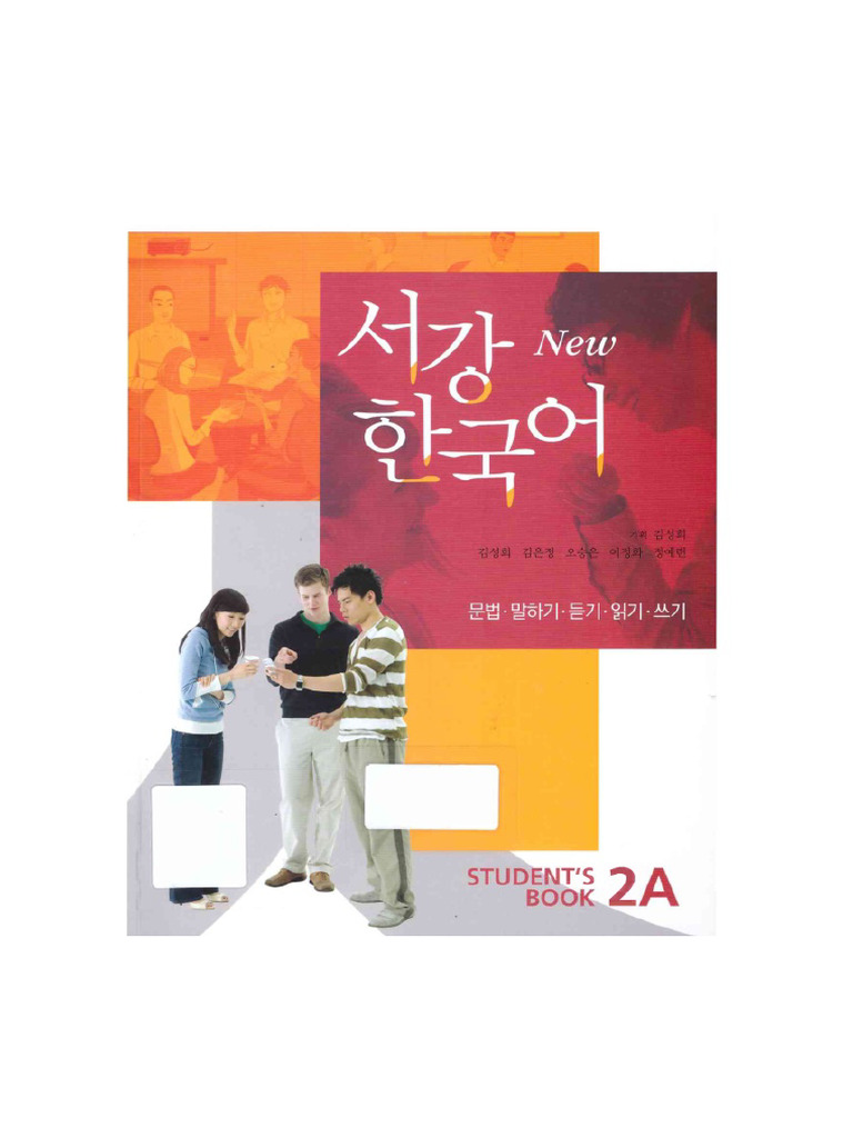 Sogang Korean 2a Student s Book PDF | PDF