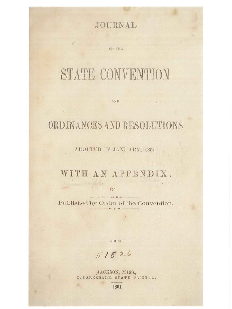 Mississippi Secession p86 88 | PDF
