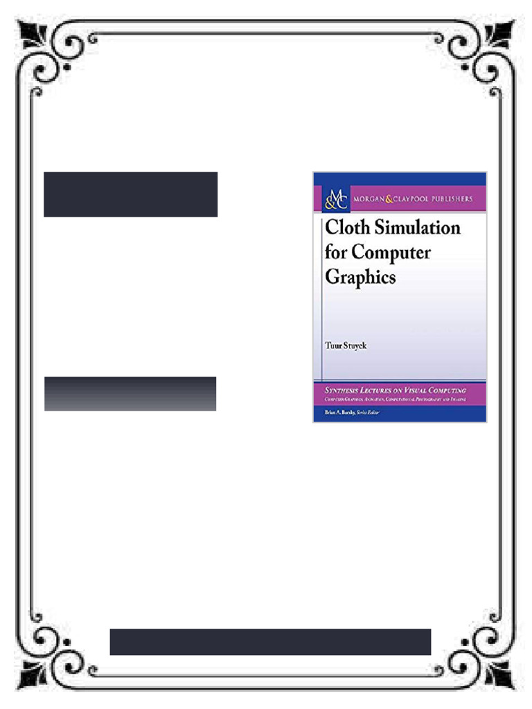 Cloth Simulation for Computer Graphics Tuur Stuyck eBook unlock full ...