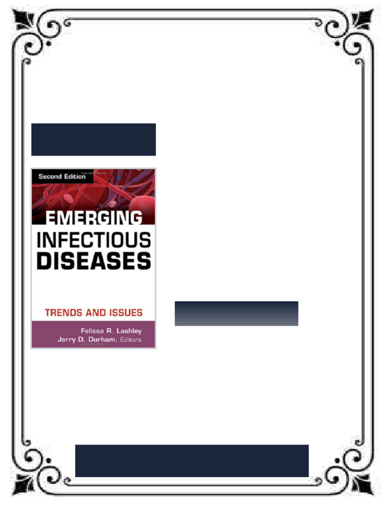 Emerging Infectious Diseases Trends and Issues Second Edition Felissa R ...