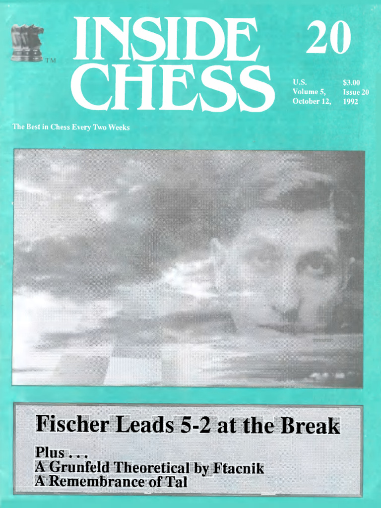 Inside Chess - Vol.5,No.20 (12-Oct-1992) | PDF | Chess Olympiad ...