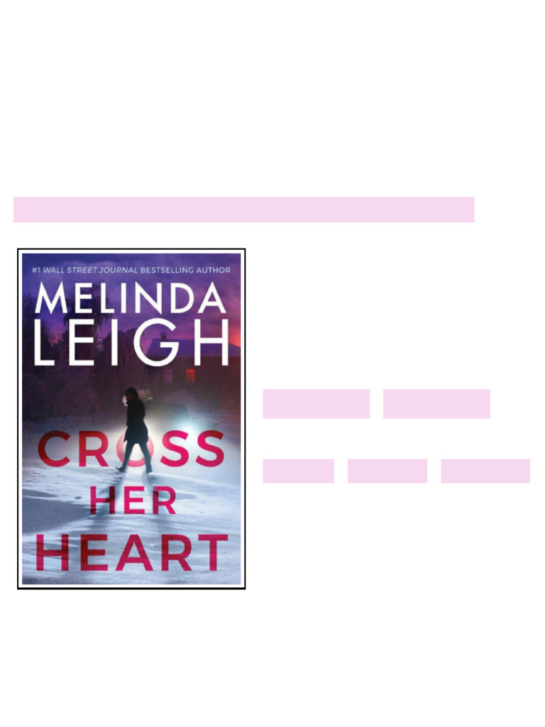 Cross Her Heart Bree Taggert Melinda Leigh Leigh Melinda ebook ...