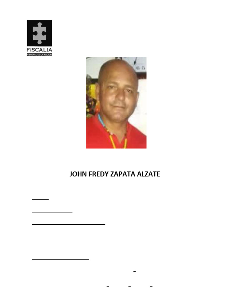 John Fredy Zapata Alzate | PDF