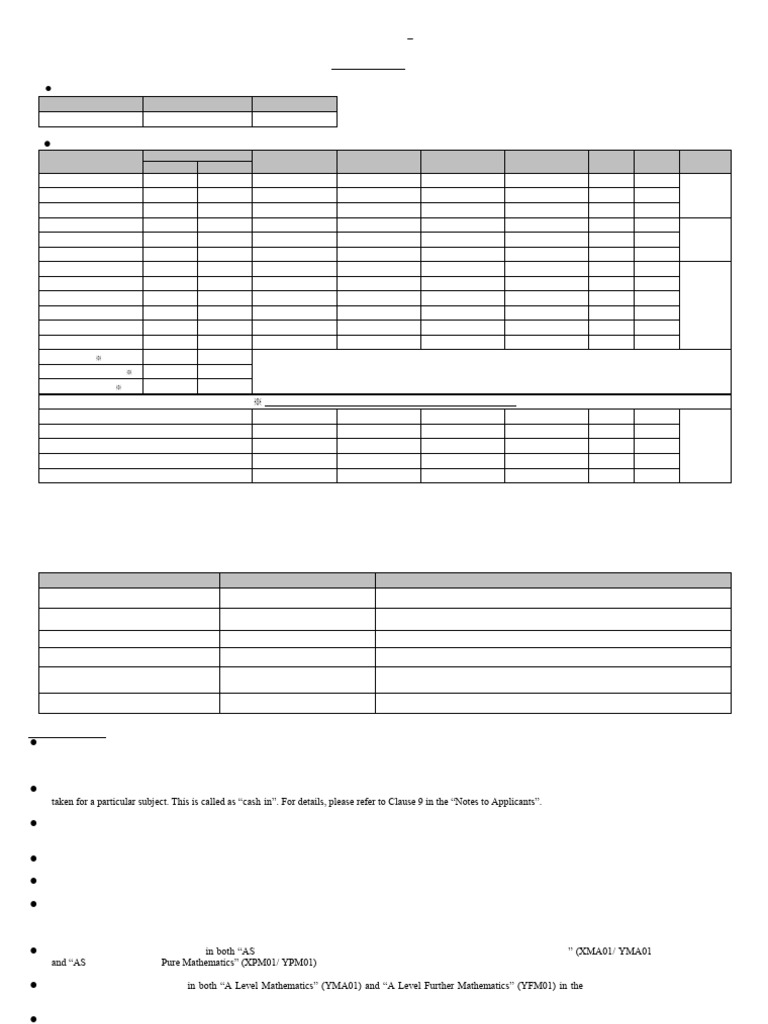 IAL Exam Fee List for May/June 2025 | PDF | Educational Assessment And ...