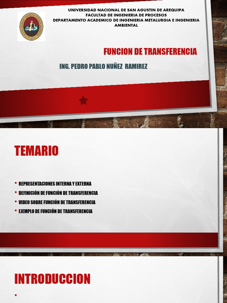 Clase 4 Funcion de Transferencia | PDF | Ingeniería de control