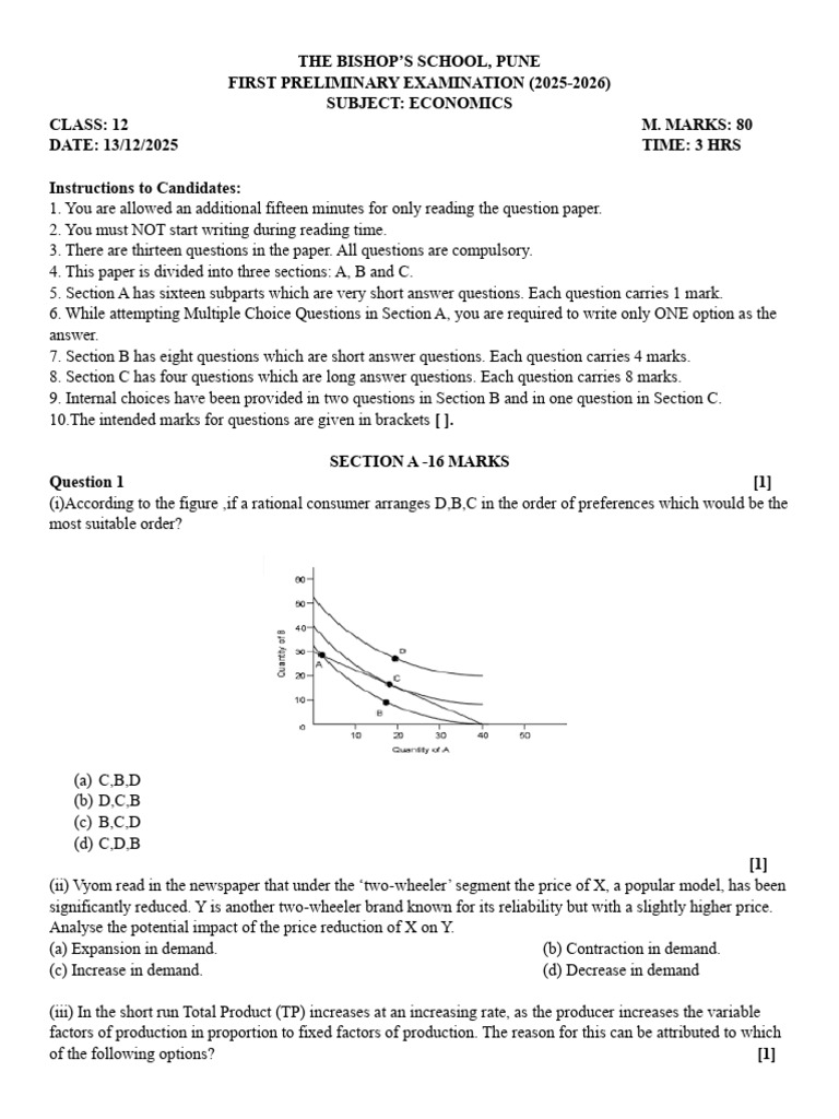 ECO-IST PRE BOARD | PDF | Fiscal Multiplier | Demand
