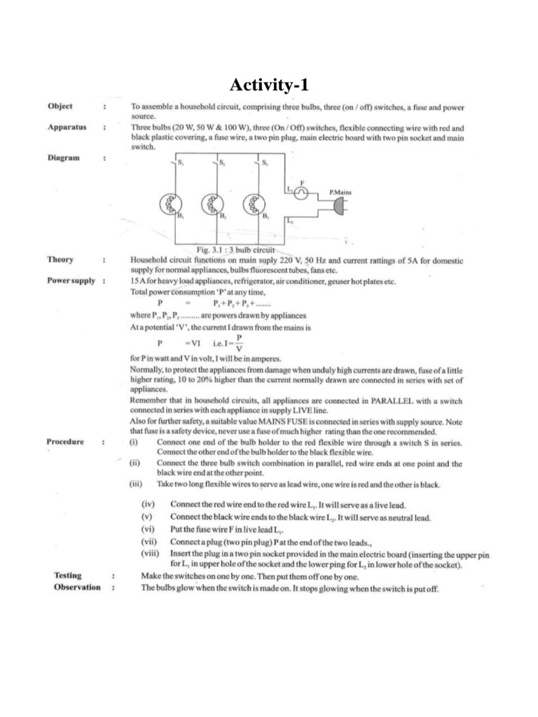 Activity Class 12 | PDF
