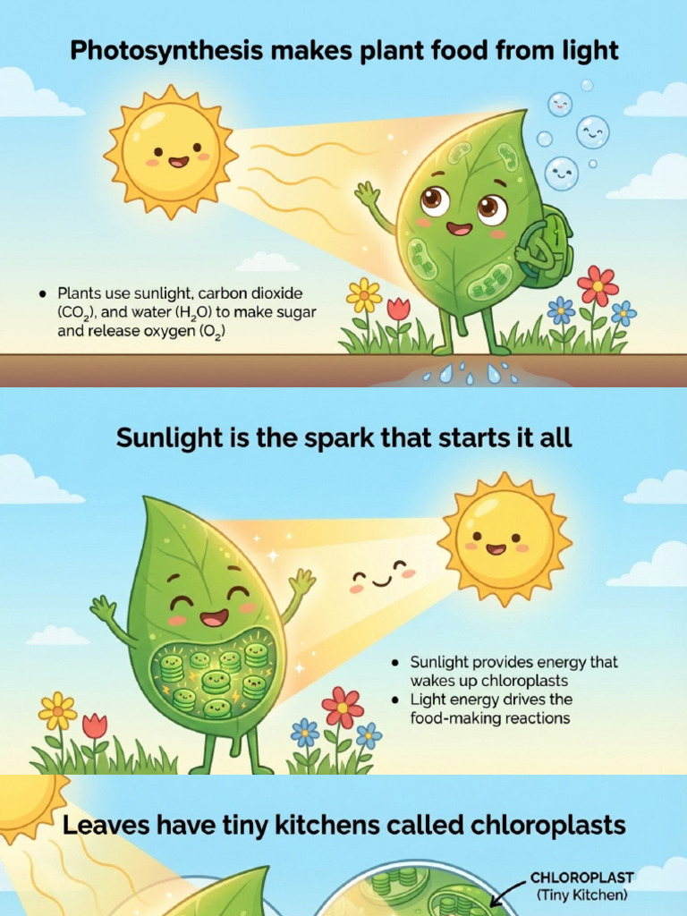 Fun Photosynthesis Picture Book Copy | PDF