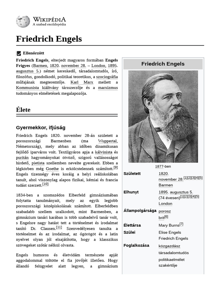 Friedrich Engels | PDF