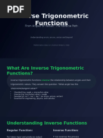 Class 12 Inverse Trigonometric Formulas | PDF