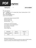 QuickPhos Tablets Safety Data Sheet | PDF | Aluminium | Magnesium