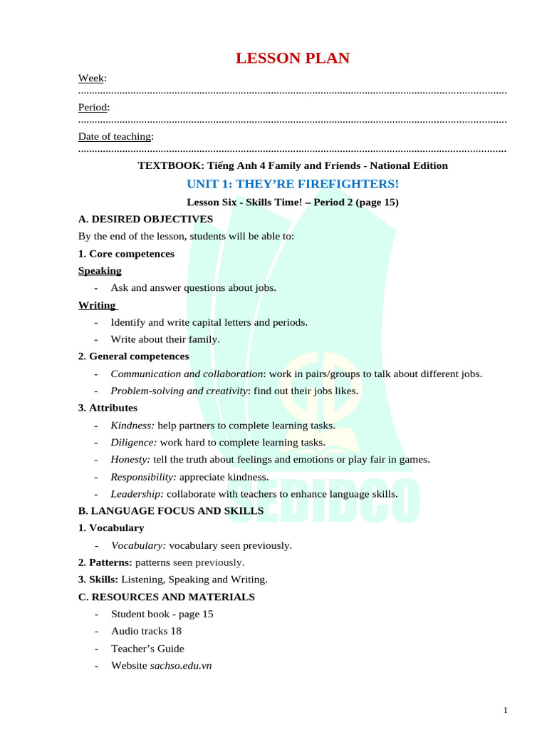 Lesson 6 - Period 2 | PDF