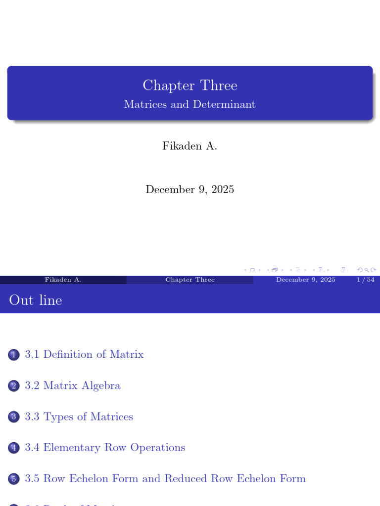 Matrix (4) | PDF | Matrix (Mathematics) | Mathematical Analysis