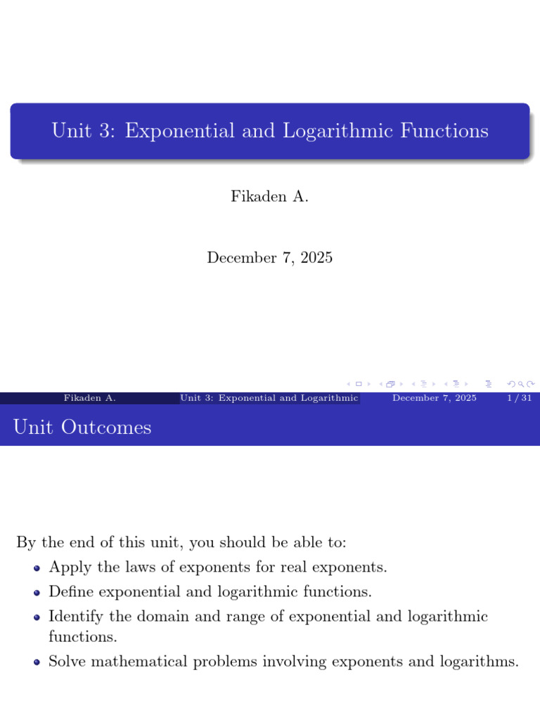 Exponents and Logarithms (2) | PDF | Exponentiation | Exponential Function