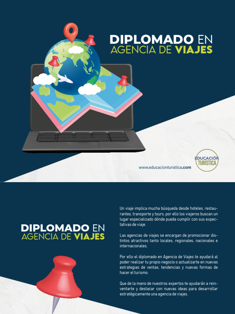 Diplomado en Agencia de Viajes Online | PDF | Turismo | Agencia de viajes
