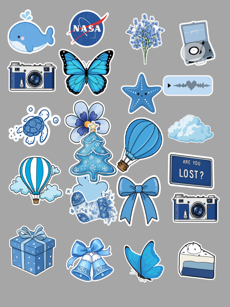 Copy of 01 - All About Blue Stickers | PDF