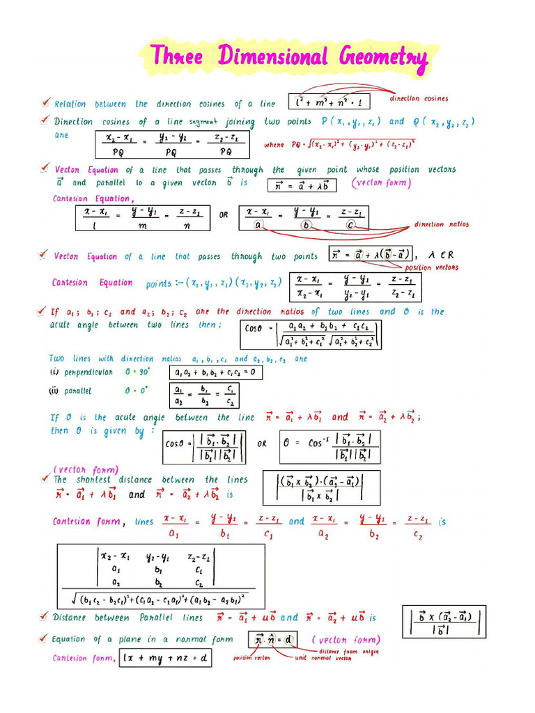 Formula Sheets | PDF