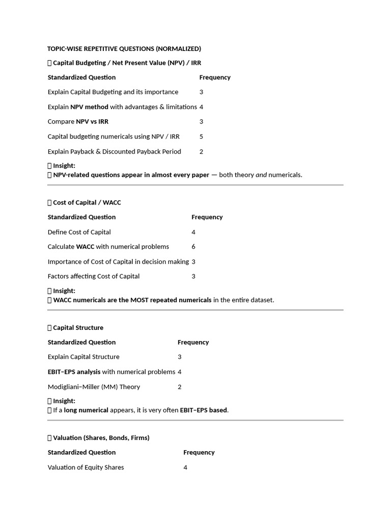 CF Analysis | PDF | Capital Budgeting | Cost Of Capital
