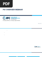 IFC Performance Standards Overview | PDF | Sustainability | Biodiversity