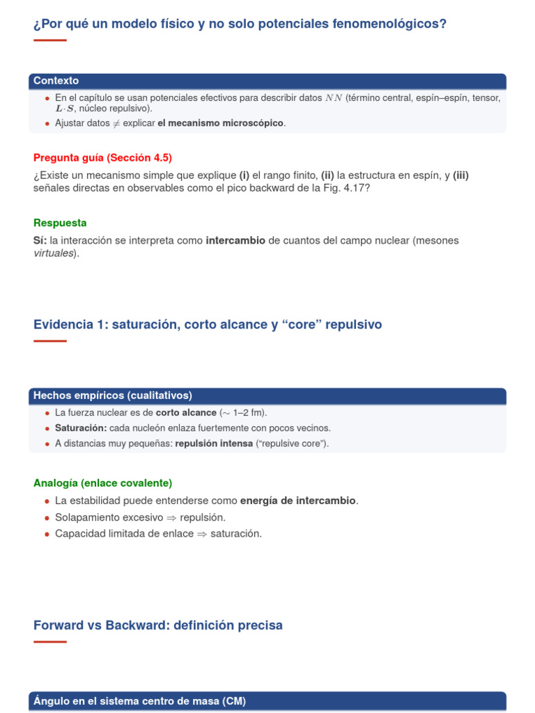 Presentacion Física Nuclear Chapter 4 Section 4 5 | PDF | Cantidades fisicas | Fenomeno fisico