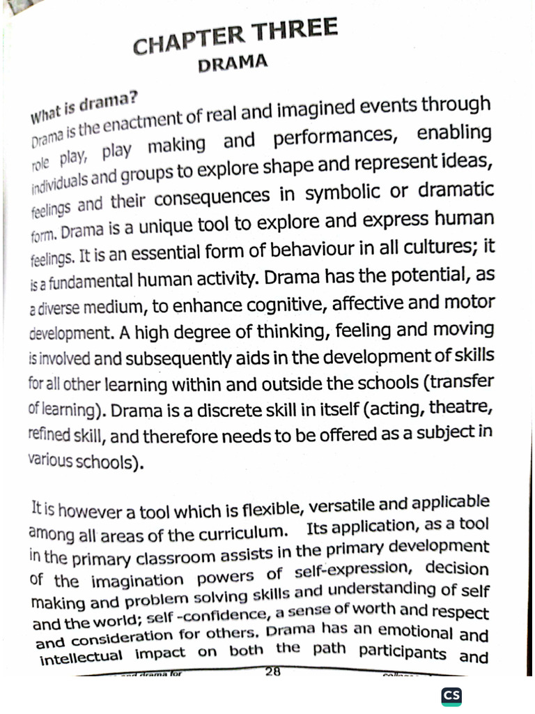 Notes on Drama | PDF