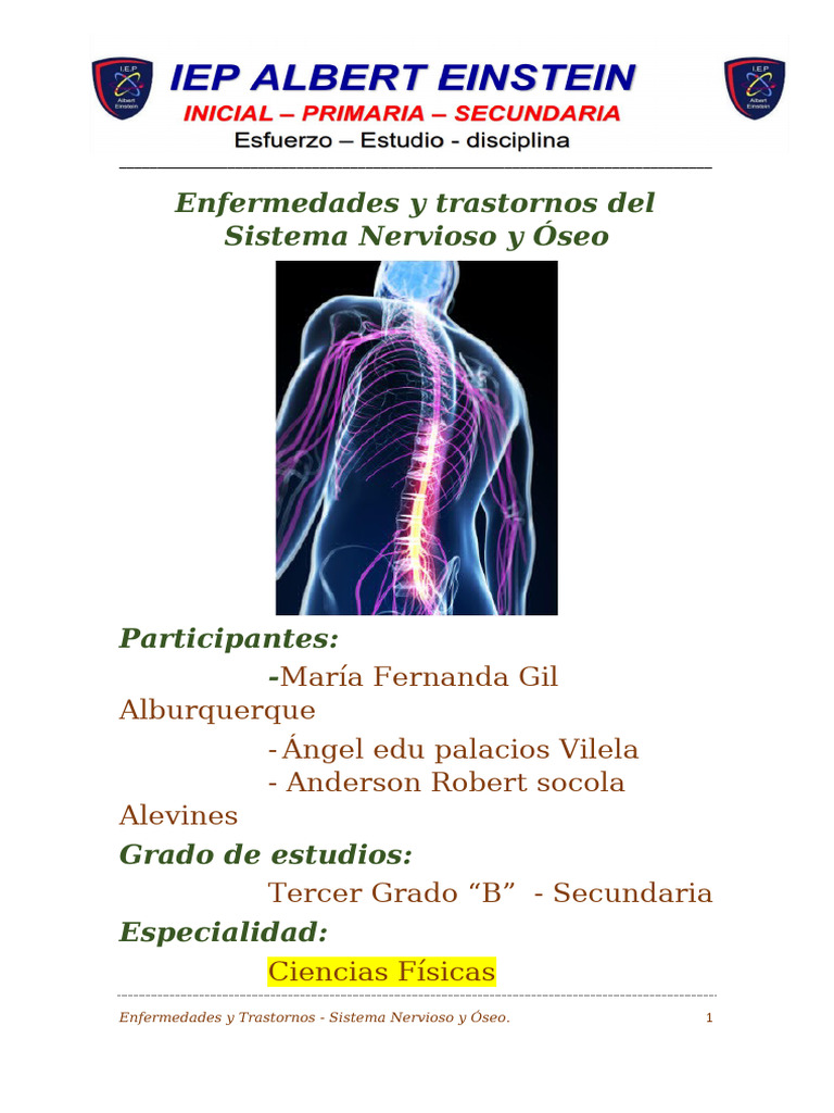 Cta Informe | PDF | Hueso | Nervio