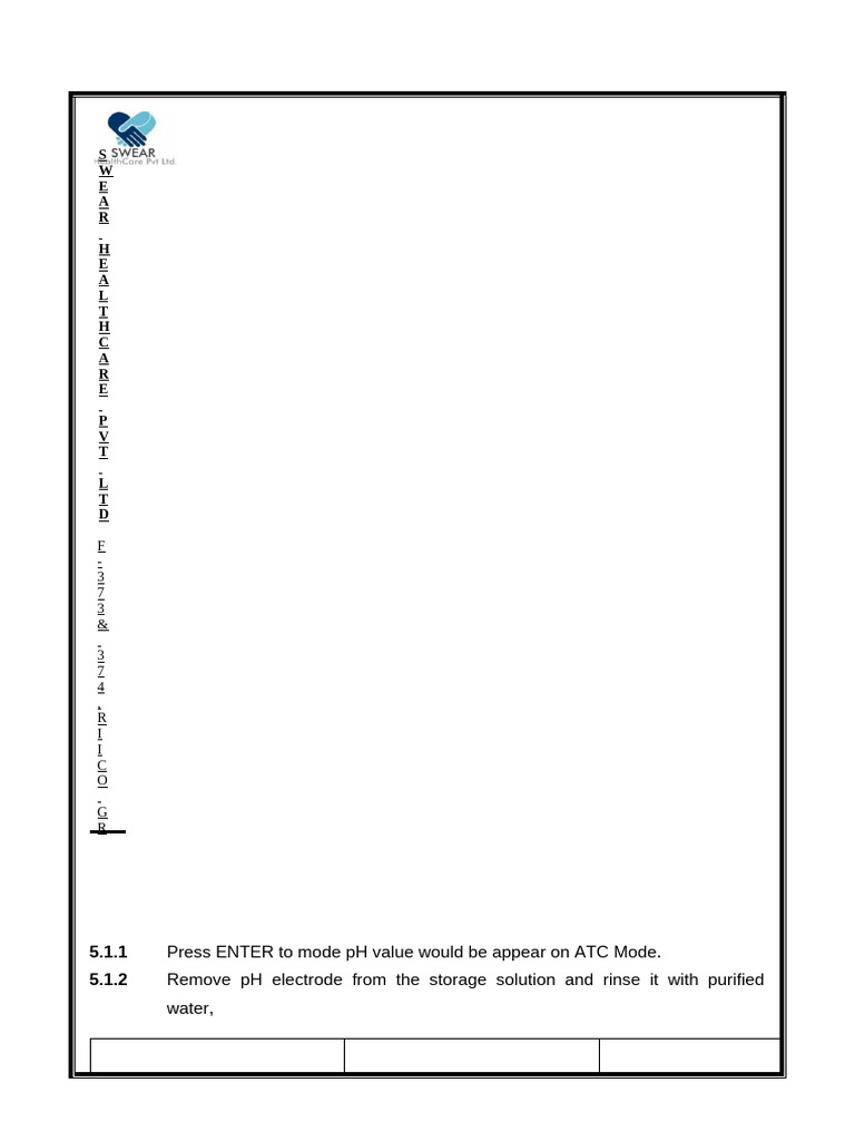 pH Meter Operation and Calibration Guide | PDF | Ph | Analytical Chemistry