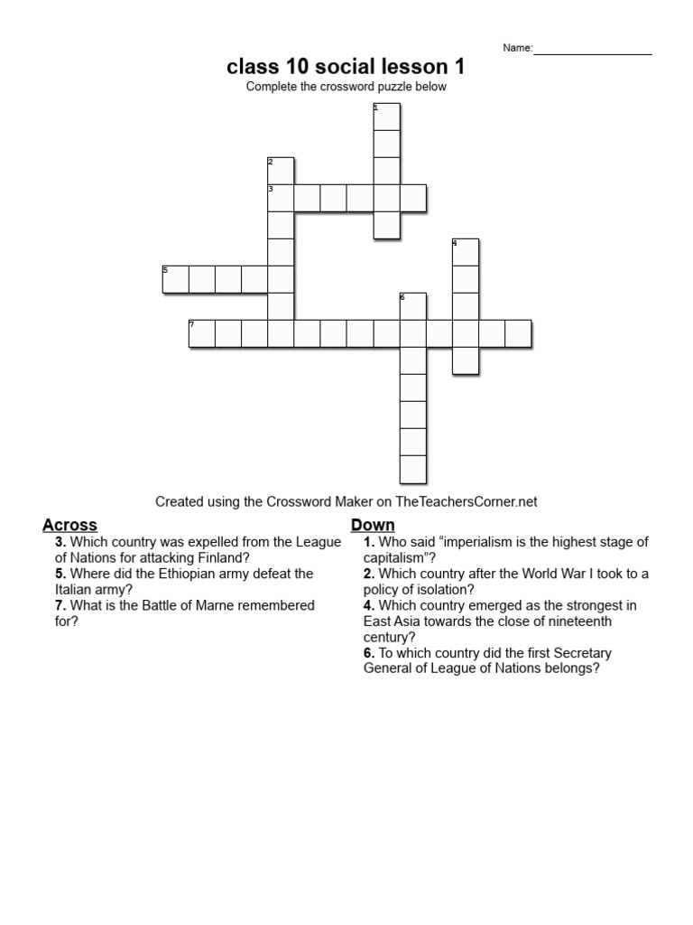 Crossword TKOK5OMbSv | PDF