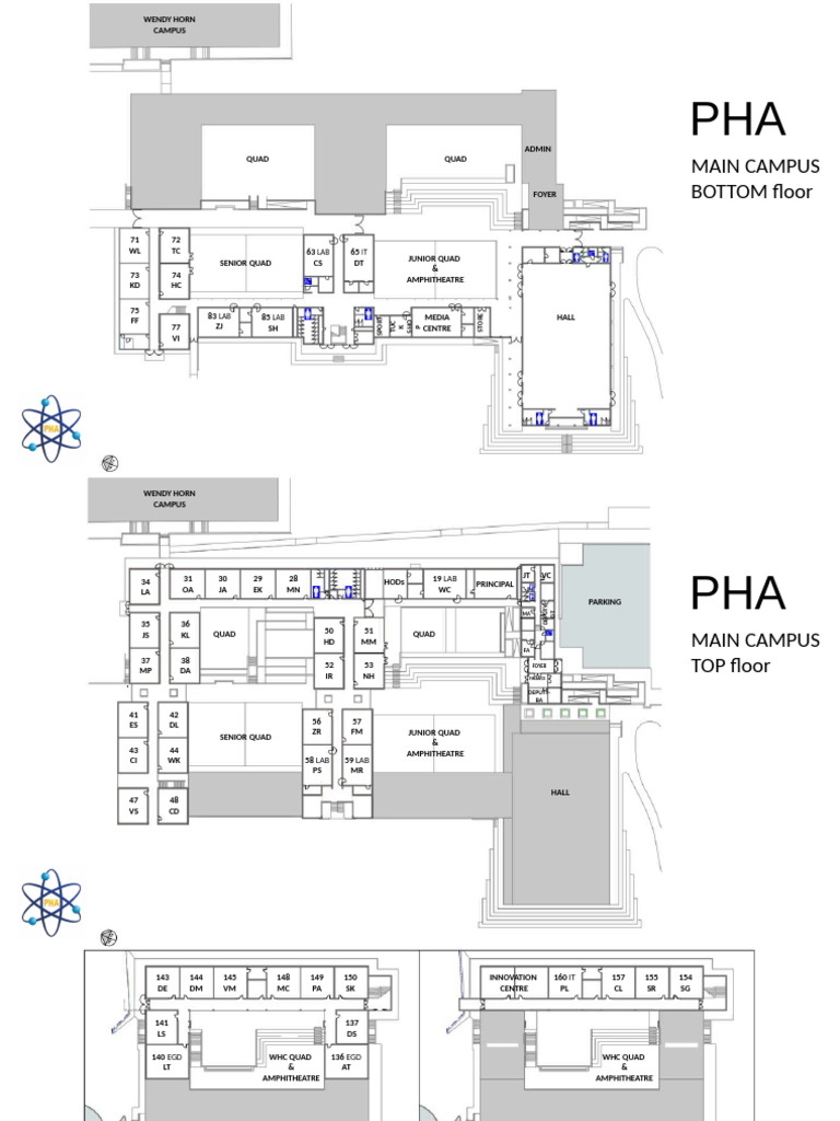 PHA Campus Floor Plan Overview | PDF