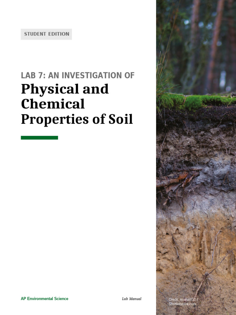 Soil Properties Lab for AP Science | PDF | Soil | Fertilizer