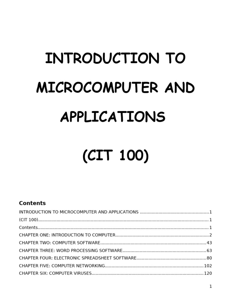 Compendium for Computer Applications | PDF | Computer Data Storage ...