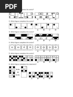 Shapes Aptitude Test Questions & Answers | PDF | Shape | Triangle