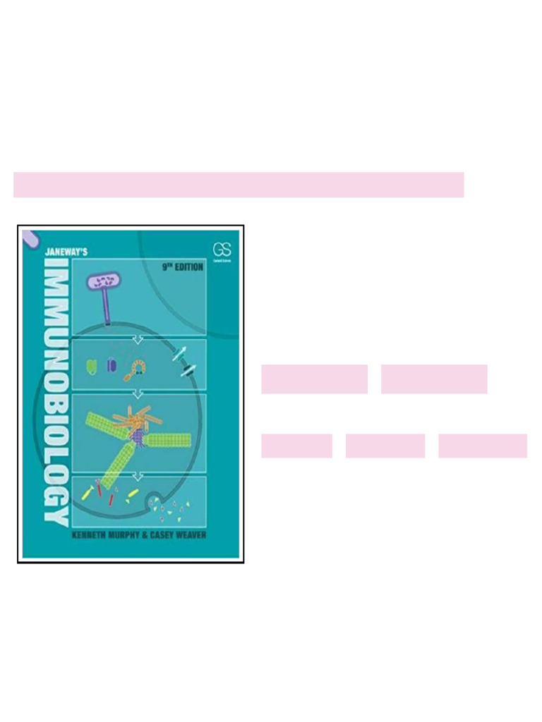 Test Bank for Janeway’s Immunobiology 9th Edition available full ...
