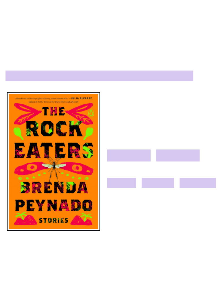 The Rock Eaters Brenda Peynado Peynado Brenda ebook full reading access ...