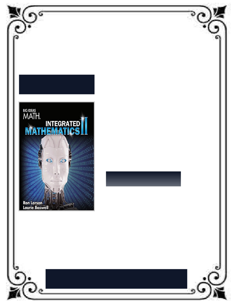 Big Ideas Integrated Math 2 2016 Big Ideas Math Ron Larson eBook ...