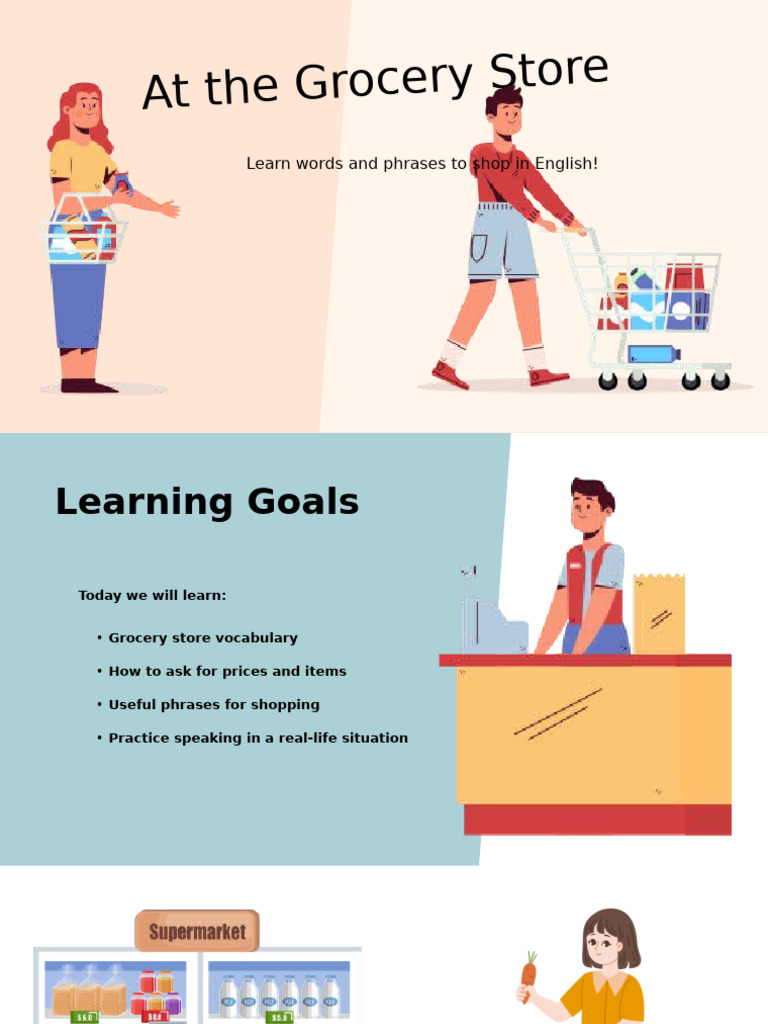Going to the store | PDF