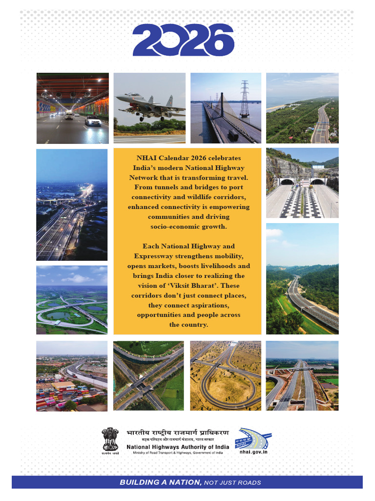 NHAI Wall Calendar-2026 | PDF