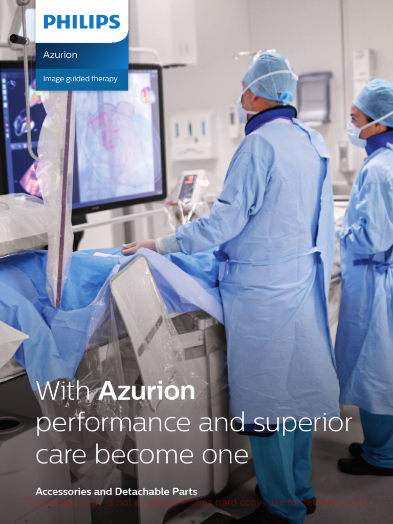 Philips Azurion Acc | PDF | Catheter | Angiography