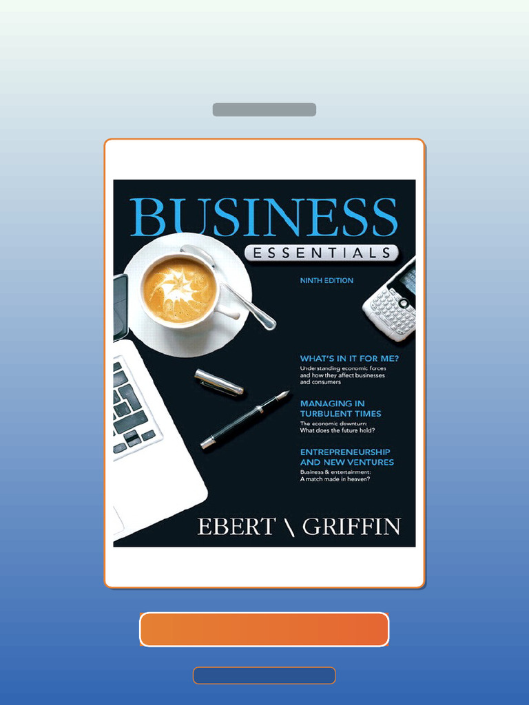 Test Bank for Business Essentials 9th Edition by Ebert | PDF | Multiple ...