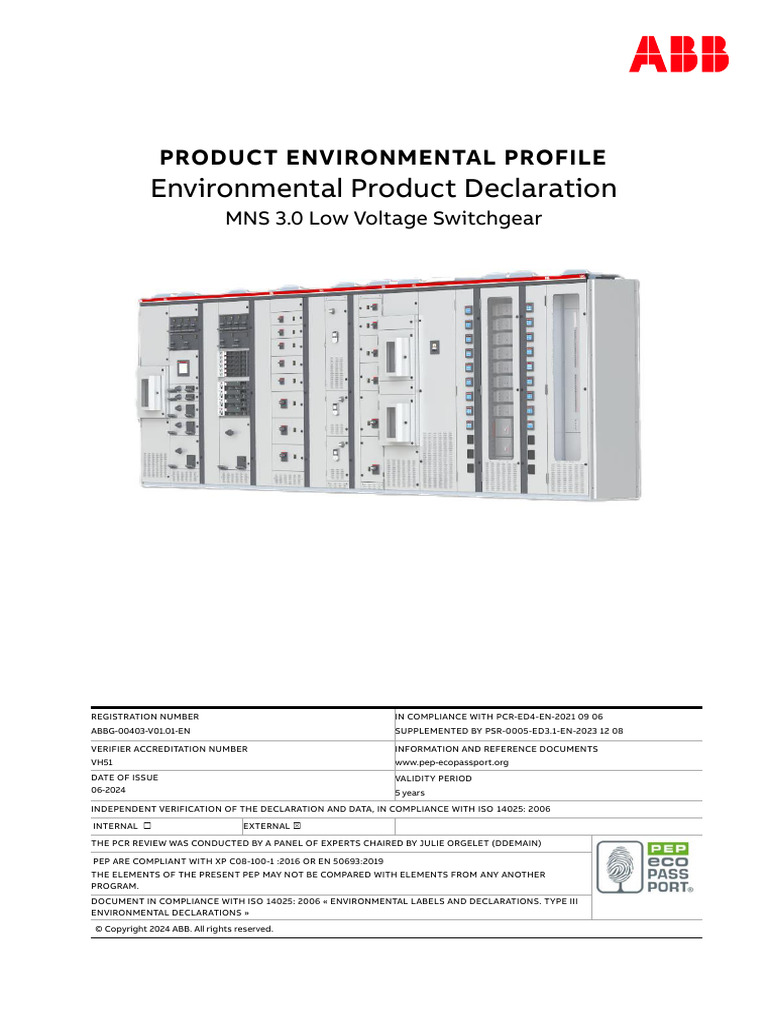 Data Center Switchgear | PDF | Life Cycle Assessment | Electricity