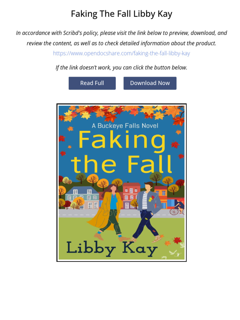 Faking The Fall Libby Kay | PDF | Books