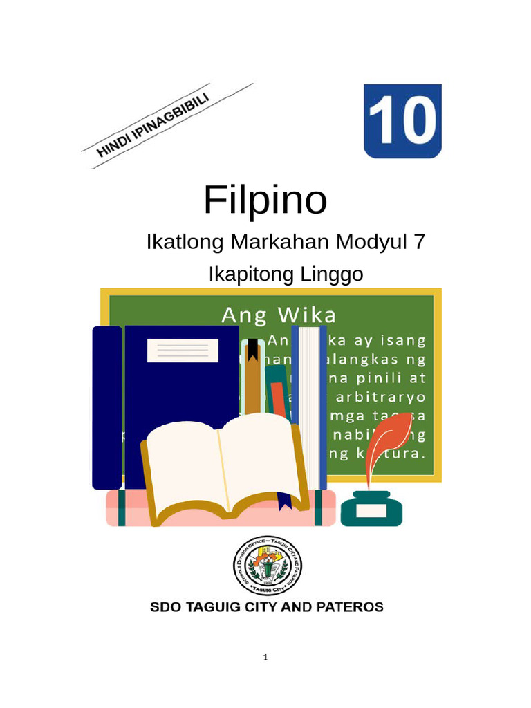 FIL10_Q3_M7_V1-HYBRID | PDF