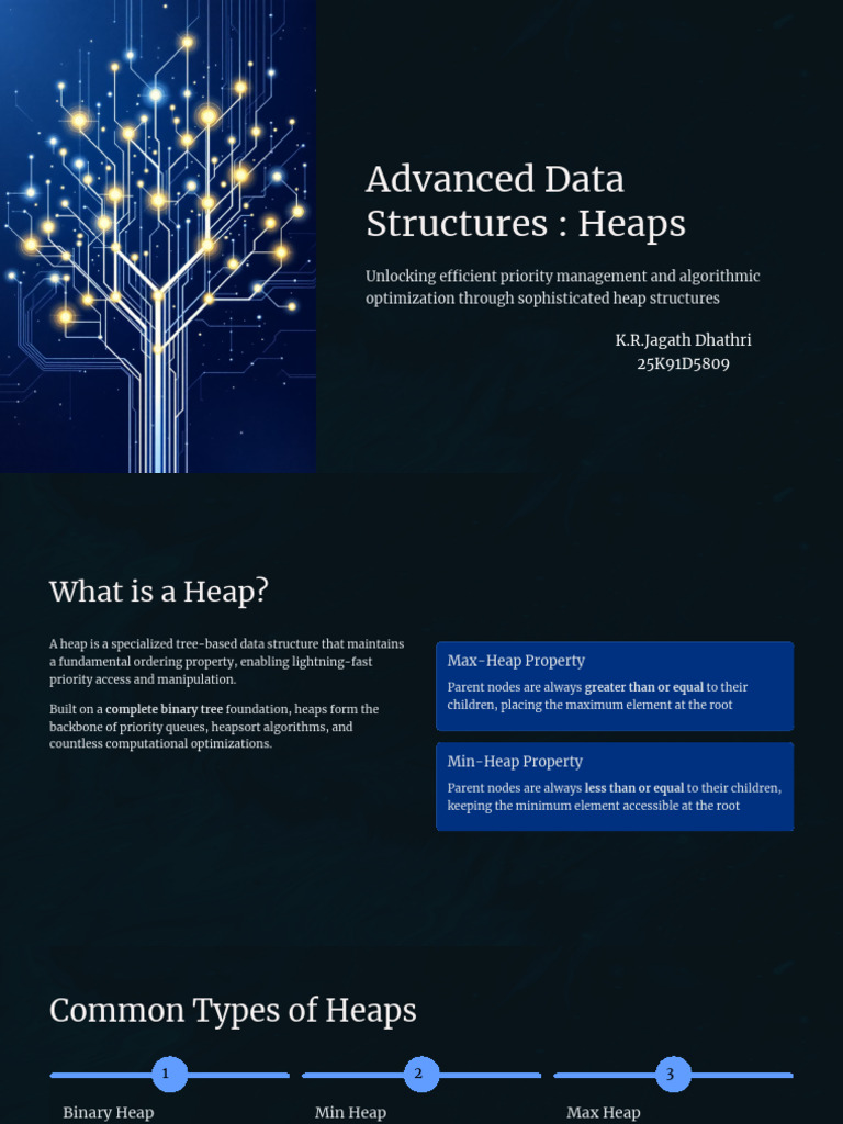 Understanding Heap Data Structures | PDF | Computer Science ...