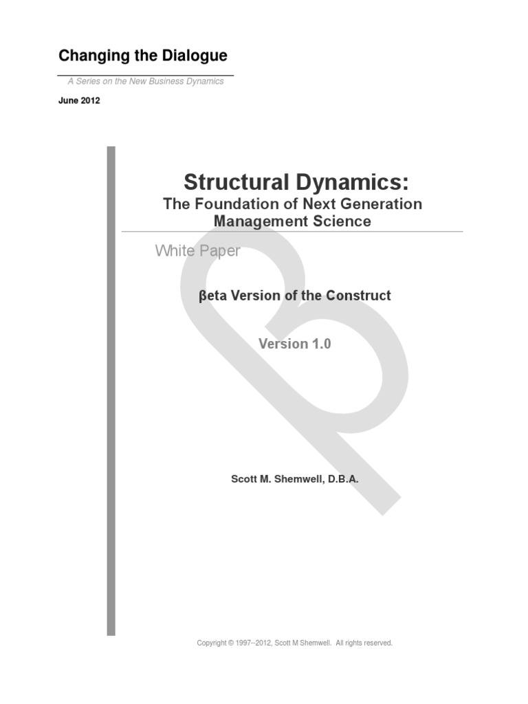Structural Dynamics -β Version | Download Free PDF | Earthquakes ...