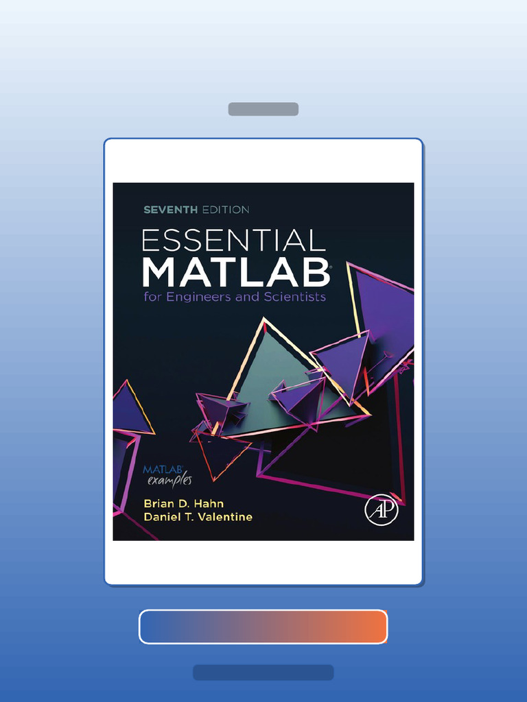 Test Bank for Essential MATLAB for Engineers and Scientists 7th Edition ...